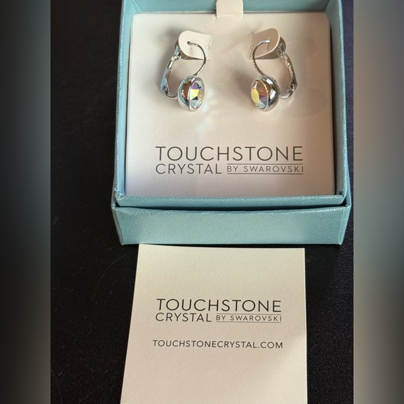 Touchstone Crystal | Jewelry | Touchstone Crystal Iridescent Silver ...